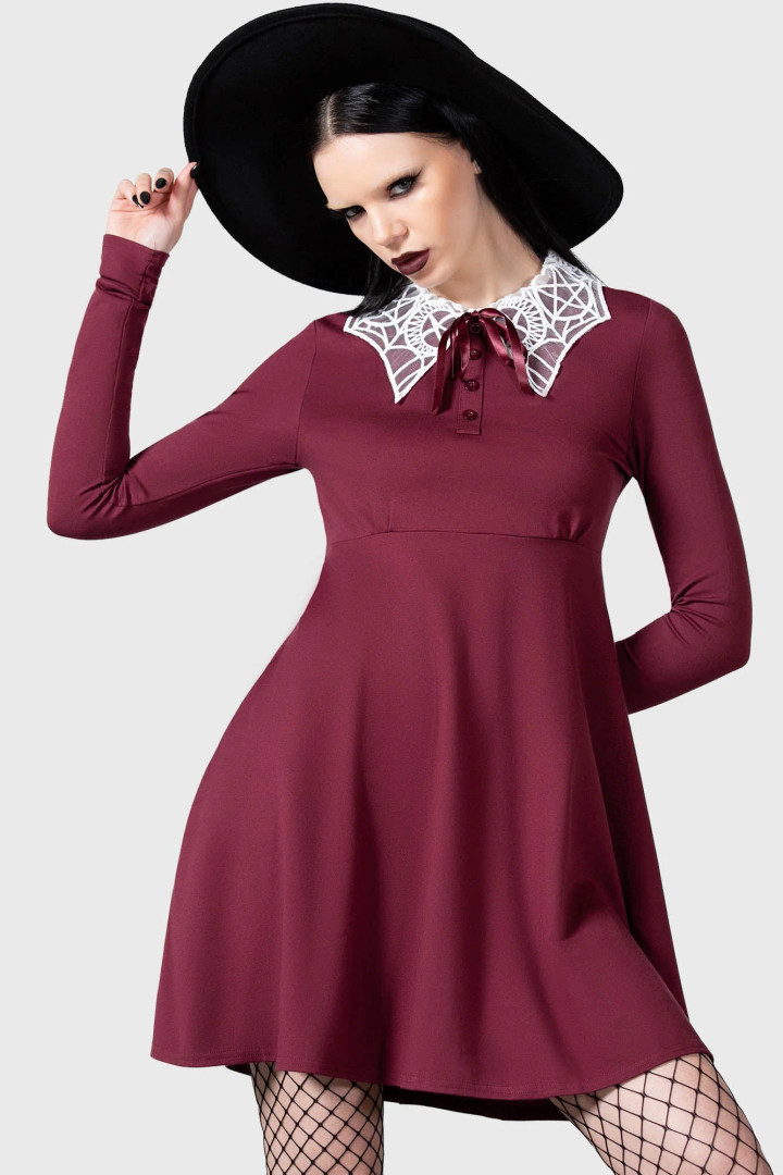 Charmed School Crimson Red Dress - Nuclear Waste