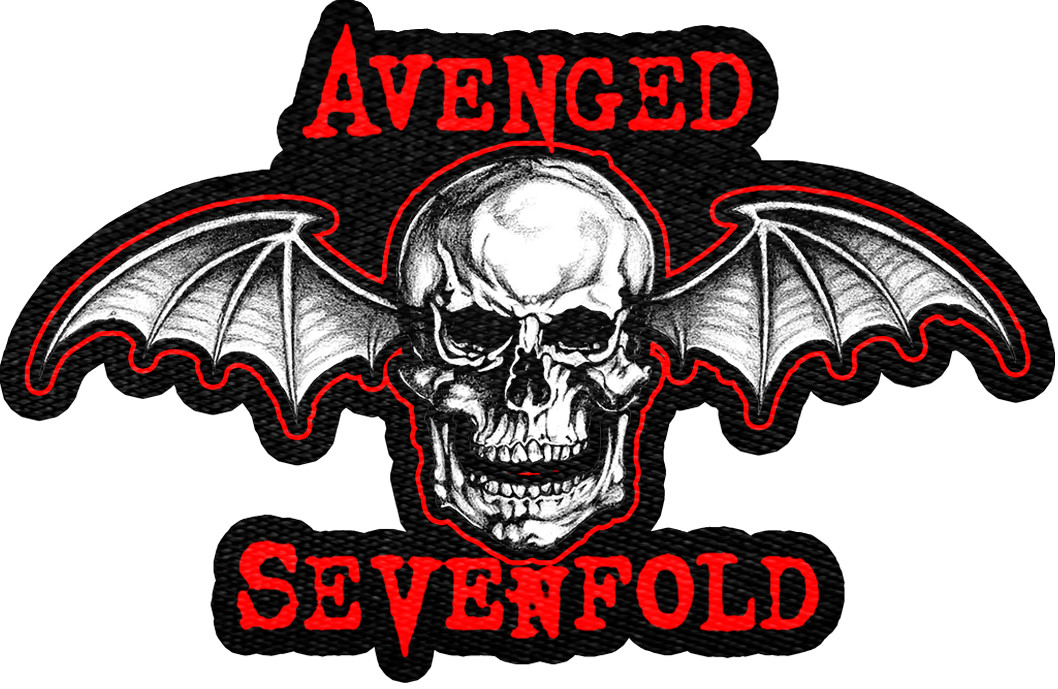 Avenged Sevenfold Merch Official Avenged Sevenfold Deathbat Crest Woven ...