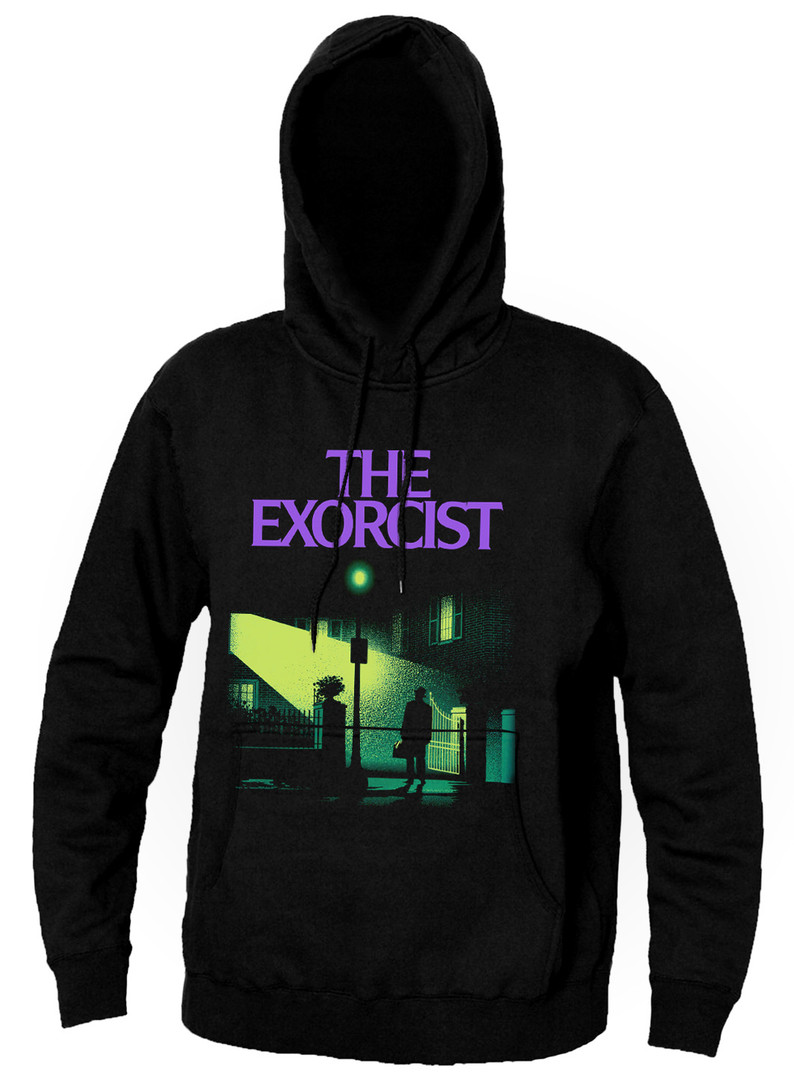 The Exorcist - Classic Poster Hooded Sweatshirt - Nuclear Waste