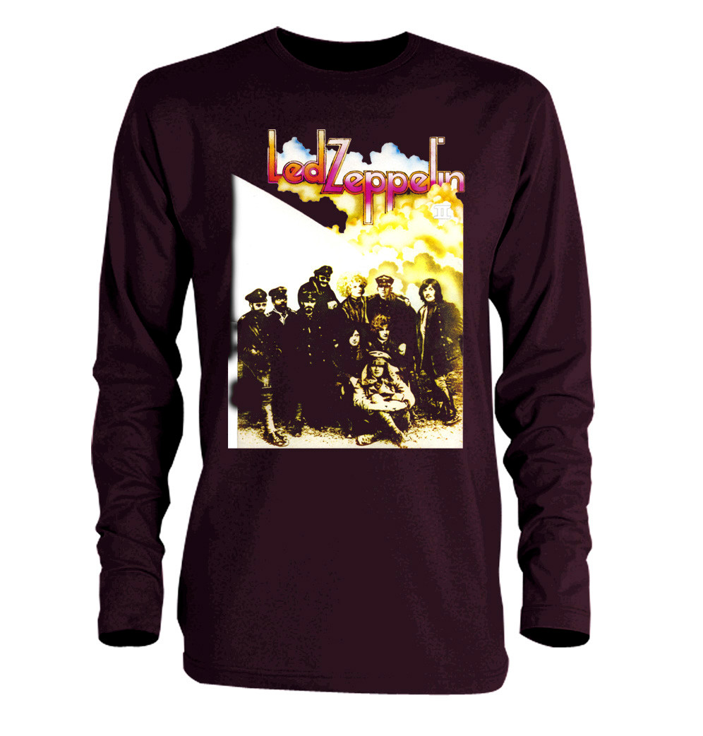Led Zeppelin - II Long Sleeve T-Shirt - Nuclear Waste