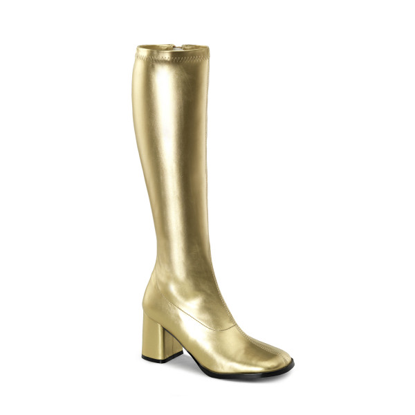 Stretch Metallic Gogo Boot