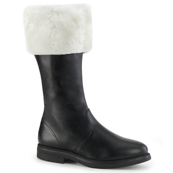 Santa Boot with Fur Cuff