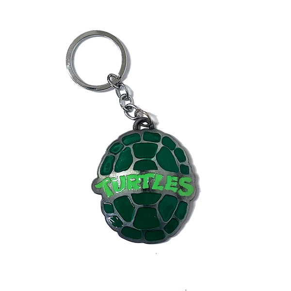 Teenage Mutant Ninja Turtles - Shell Metal Keychain - Nuclear Waste