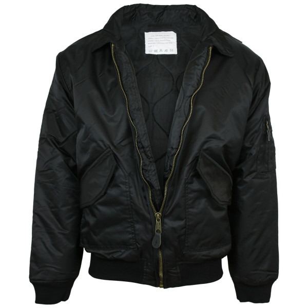 MA-2 Relco Black Bomber Jacket - Nuclear Waste