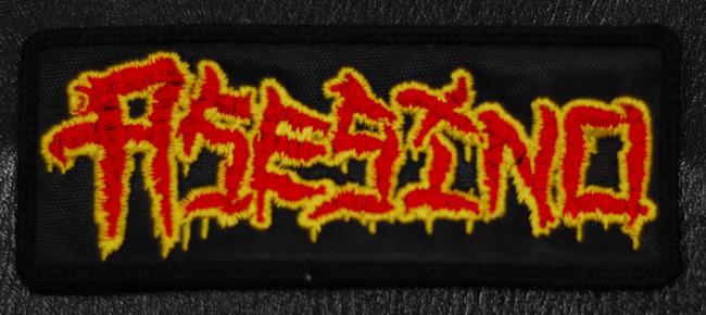 Asesino Red/Yellow Logo Embroidered Patch