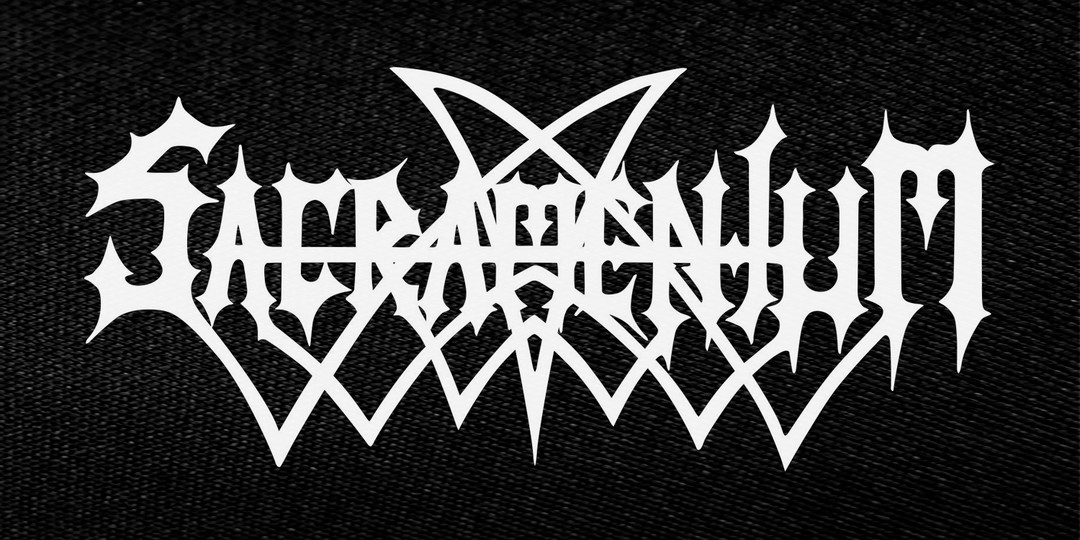 Sacramentum - Logo 4x5" Printed Patch - Nuclear Waste