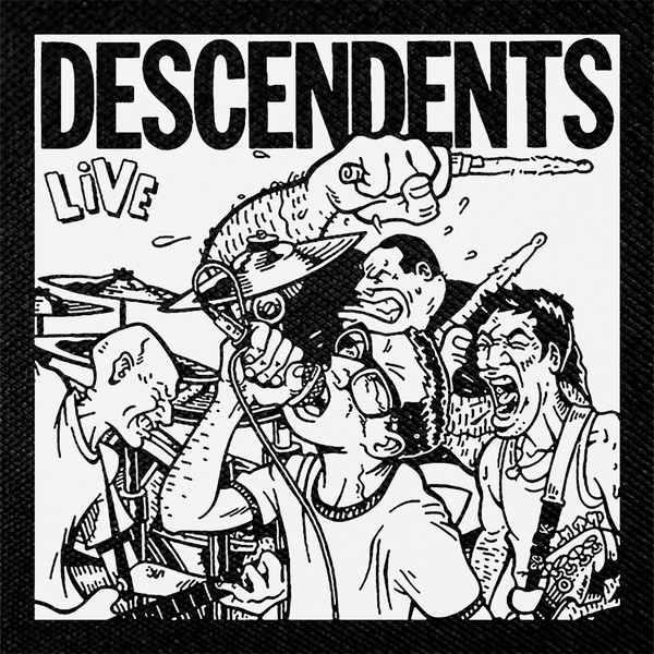 Descendents - Live 4x4" Printed Patch - Nuclear Waste