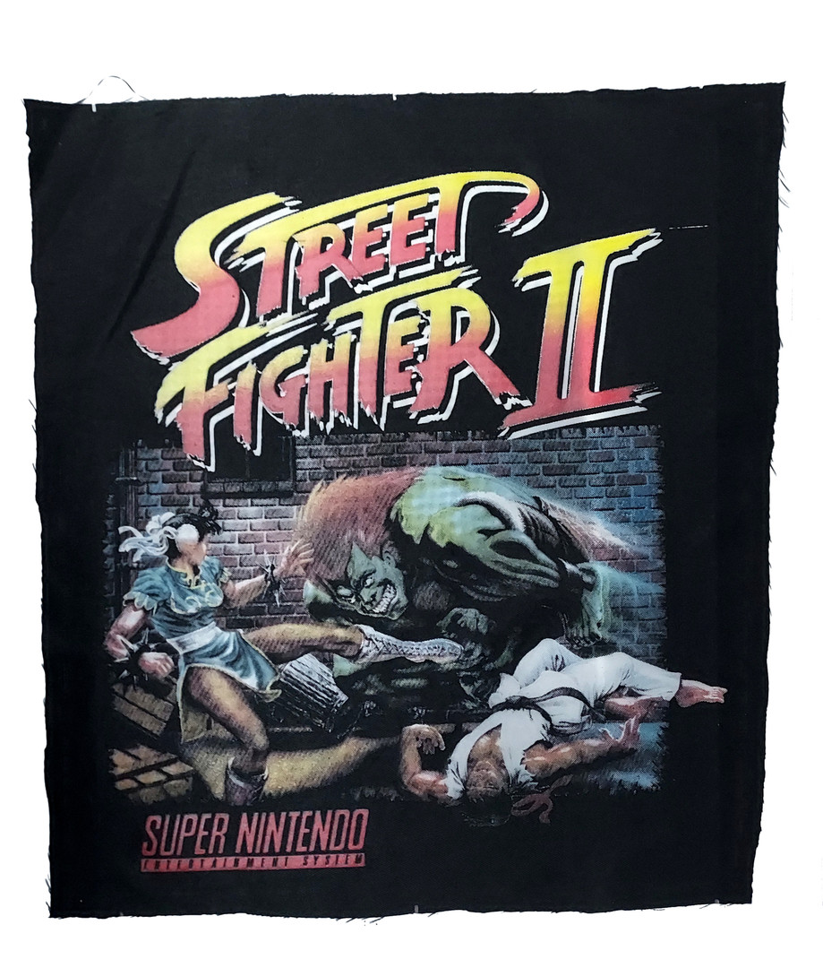Street Fighter II Test Print Backpatch - Nuclear Waste