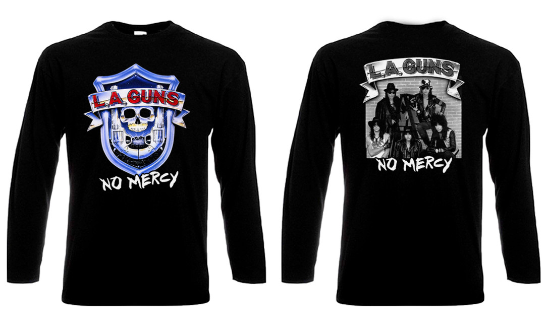 L.A. Guns - No Mercy Long Sleeve T-Shirt - Nuclear Waste