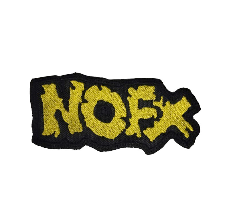 NOFX - Street Yelow 4" Embroidered Patch - Nuclear Waste