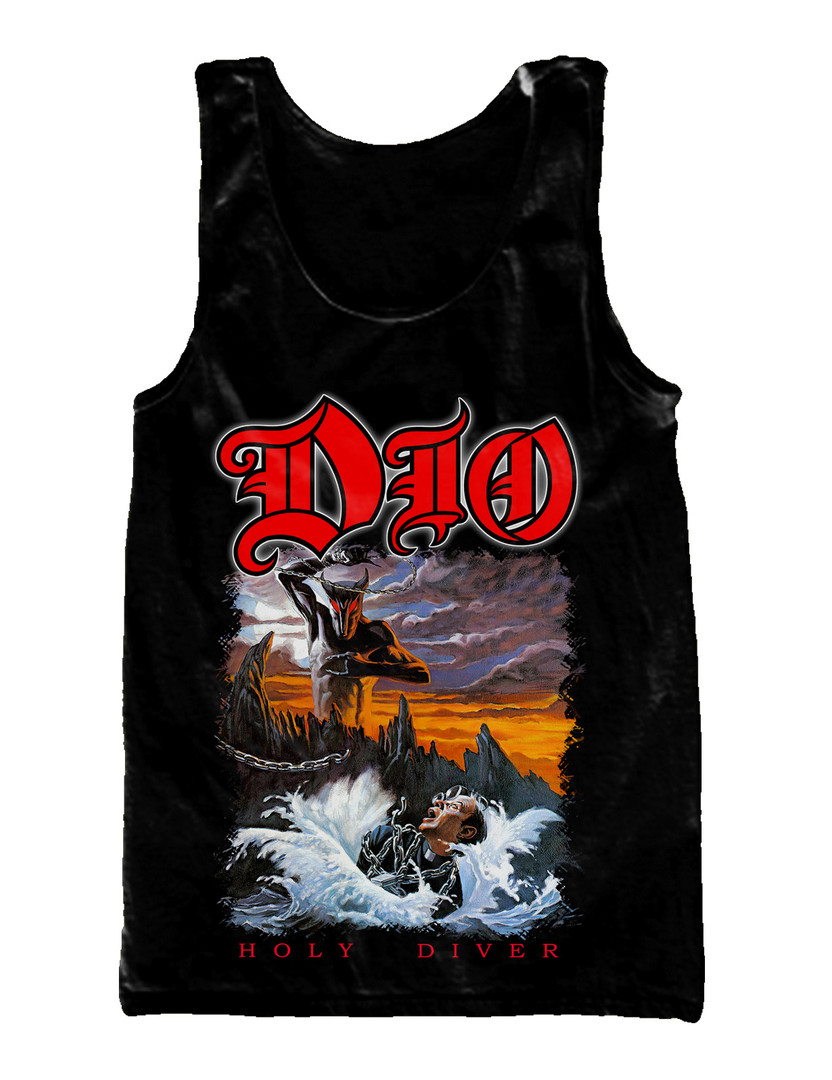 Dio - Holy Diver Unisex Tank Top - Nuclear Waste