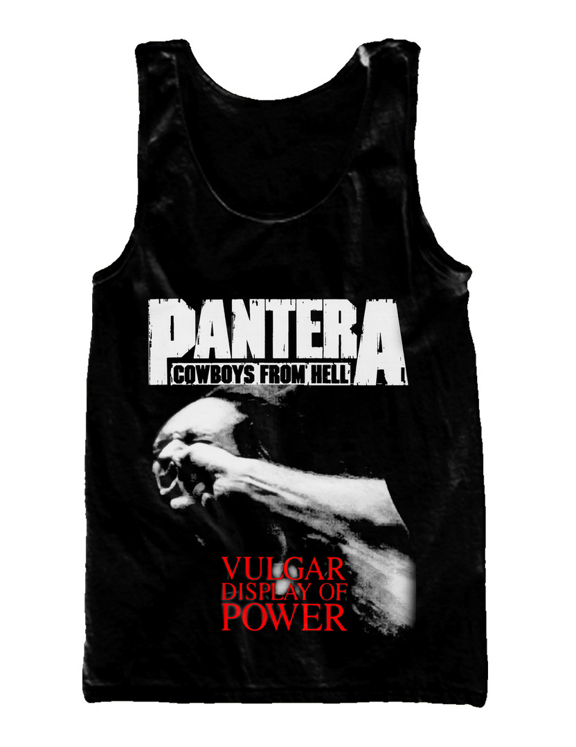 Pantera Vulgar - Display of Power Unisex Tank Top - Nuclear Waste