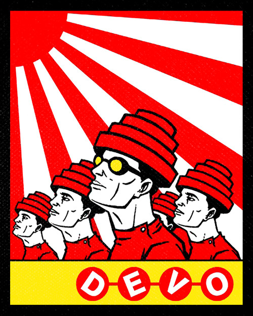 Devo - Japan 4x5" Color Patch - Nuclear Waste