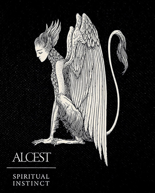 Alcest - Spiritual Instinct 4x4" Color Patch - Nuclear Waste