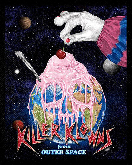 Killer Klowns from Outer Space - Sundae 4x5" Color Patch - Nuclear Waste