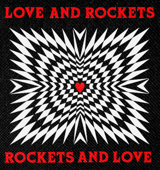 Love and Rockets - Rockets & Love 11.75x12" Printed Backpatch - Nuclear ...