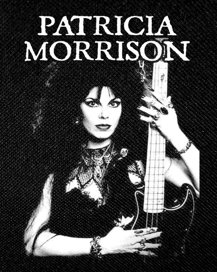 Sisters of Mercy - Patricia Morrison 4x5" Printed Patch - Nuclear Waste