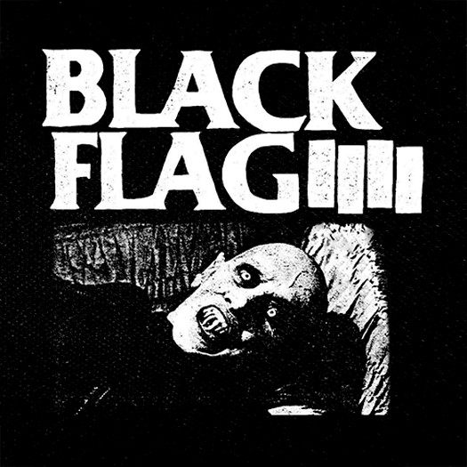 Black Flag - Barlow 4x4" Printed Patch - Nuclear Waste