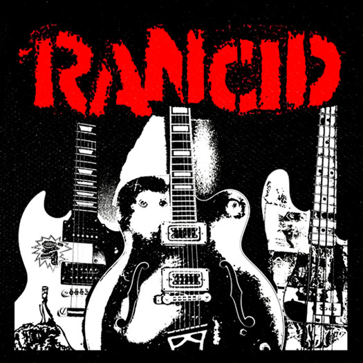 Rancid - Guitars 4x4" Color Patch - Nuclear Waste