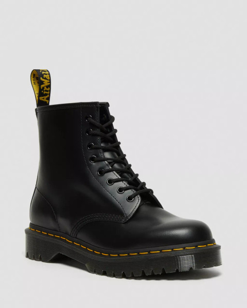 1460 Bex Smooth Leather Lace Up Boots - Nuclear Waste