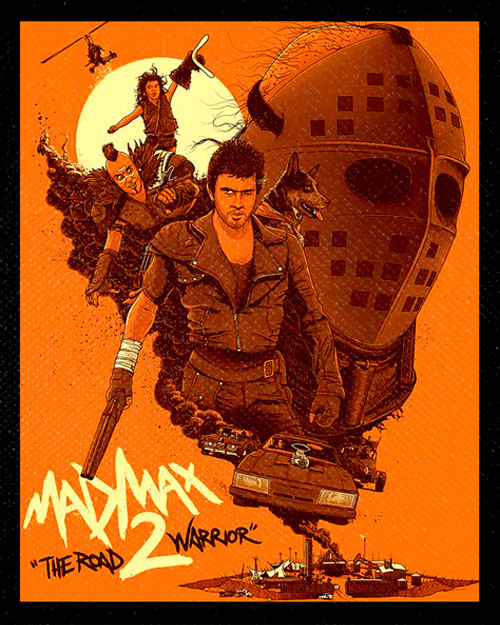 Mad Max - The Road Warriopr 4x5" Color Patch - Nuclear Waste