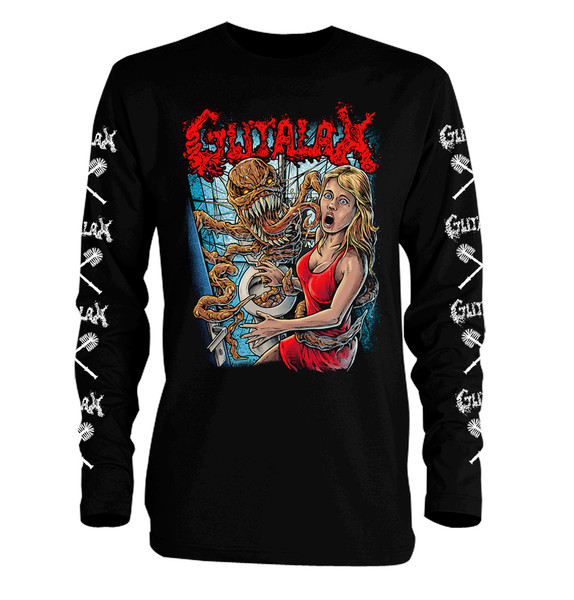 Gutalax - Poop Long Sleeve T-Shirt - Nuclear Waste