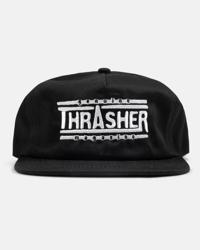 Thrasher Embroidered Genuine Snapback Hat - Nuclear Waste