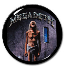 Megadeth - Countdown 1.5" Pin - Nuclear Waste