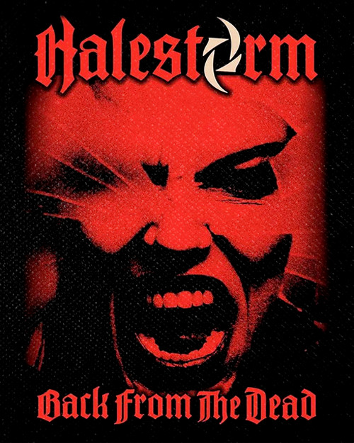 Halestorm - Back From the Dead 4x5" Color Patch - Nuclear Waste