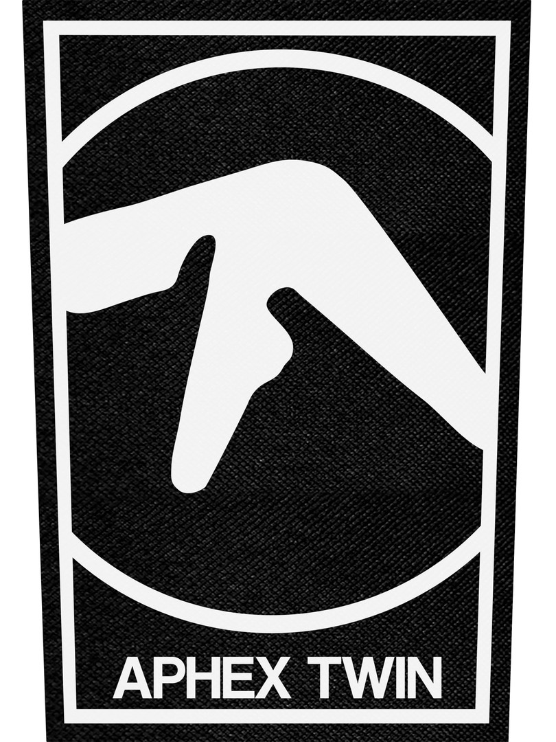 Aphex Twin - Logo 10.5x15" Sublimated Backpatch - Nuclear Waste
