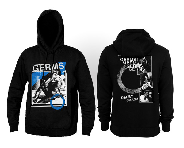 The Germs - Darby Crash Hooded Sweatshirt - Nuclear Waste
