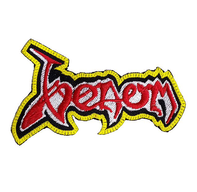 Venom - Yellow & Red Logo 4.5x2.75" Embroidered Patch - Nuclear Waste