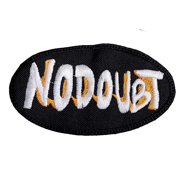 No Doubt - Oval Logo 4.5x2.25" Embroidered Patch - Nuclear Waste