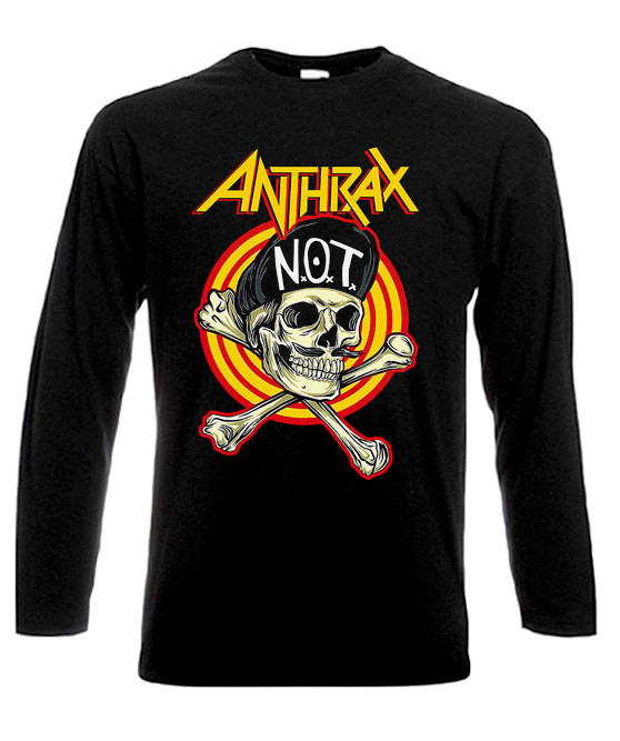Anthrax - Not Man Long Sleeve T-Shirt - Nuclear Waste