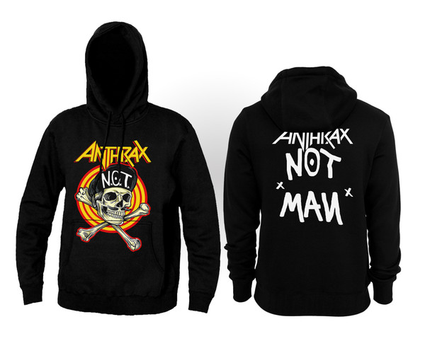 Anthrax - Not Man Hooded Sweatshirt - Nuclear Waste