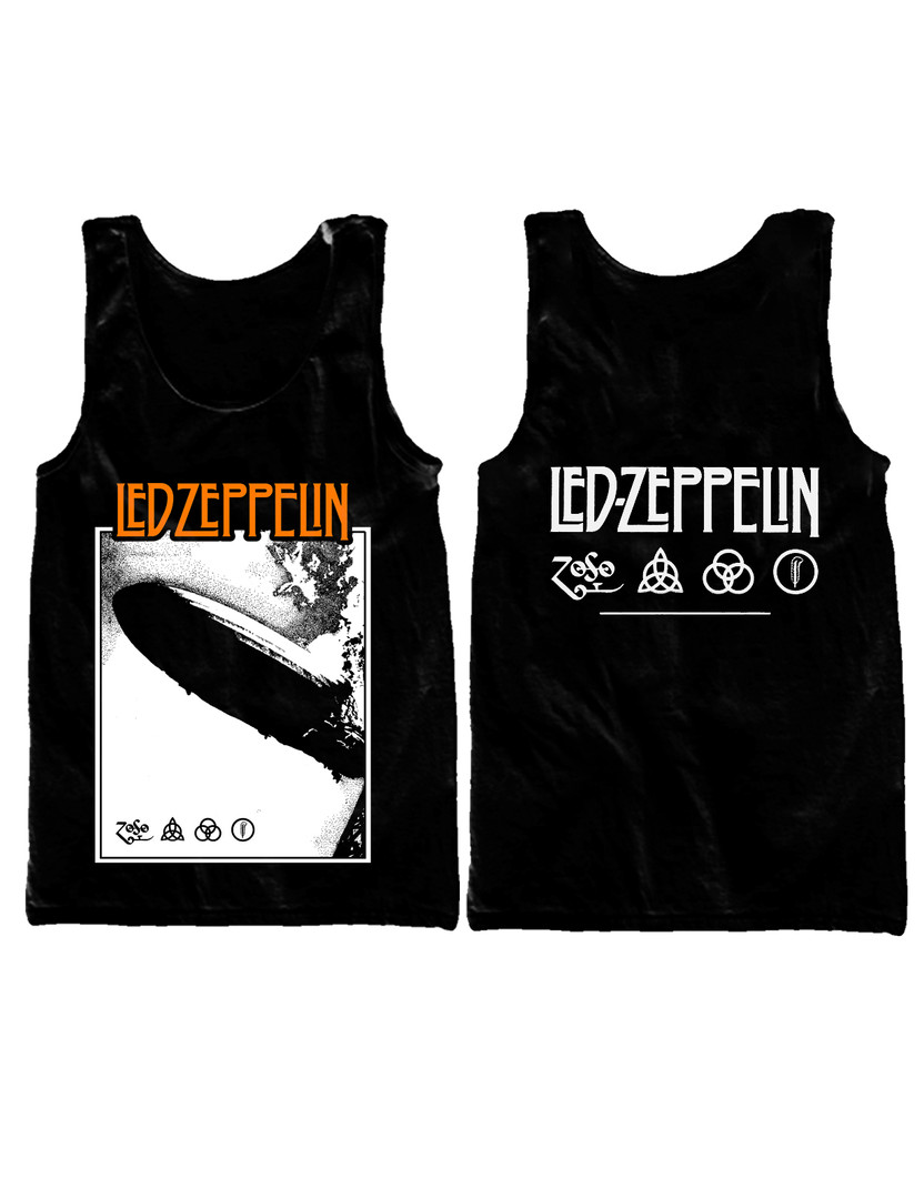 Led Zeppelin - Blimp Unisex Tank Top - Nuclear Waste