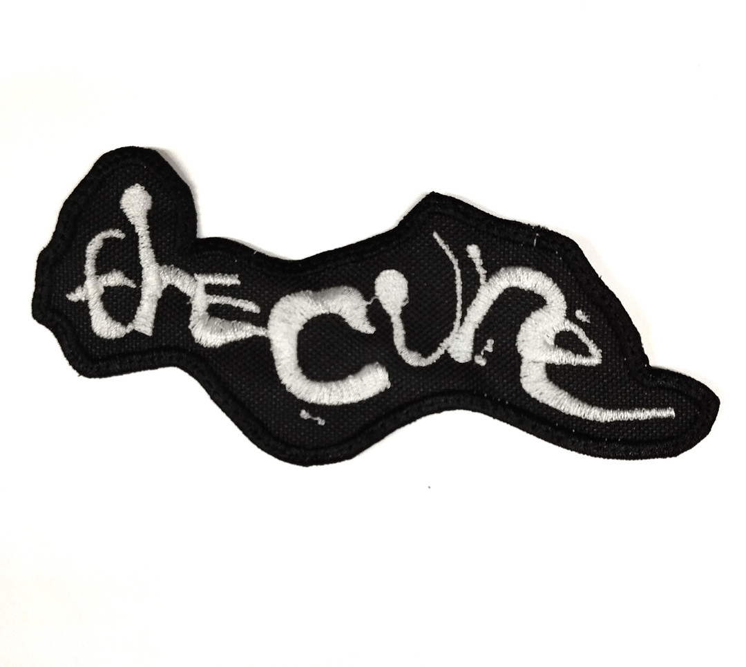 The Cure - Splash White 5x2.5" Embroidered Patch - Nuclear Waste