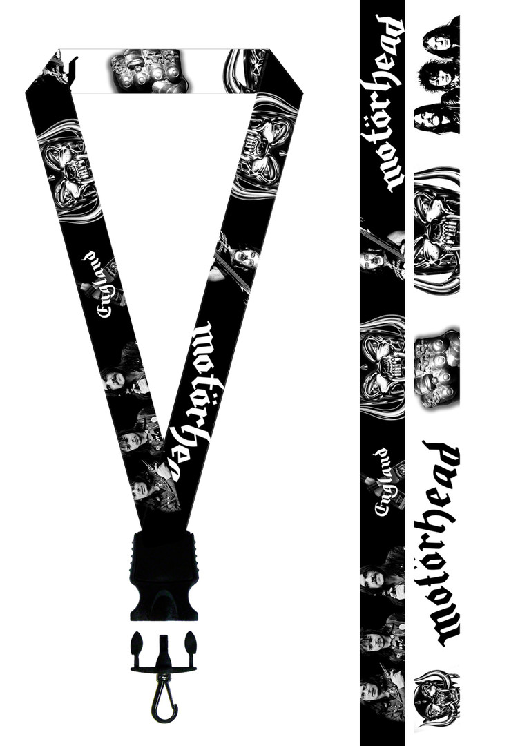 Motorhead - England Lanyard - Nuclear Waste