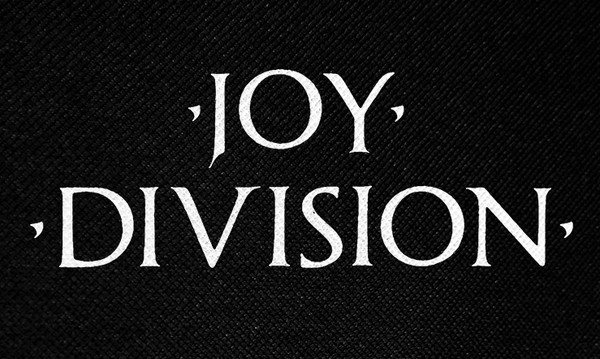 Joy Division Logo Printed Patch
