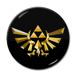 Legend of Zelda Triforce 1.5" Pin