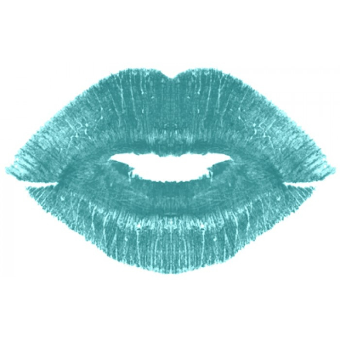 teal lips