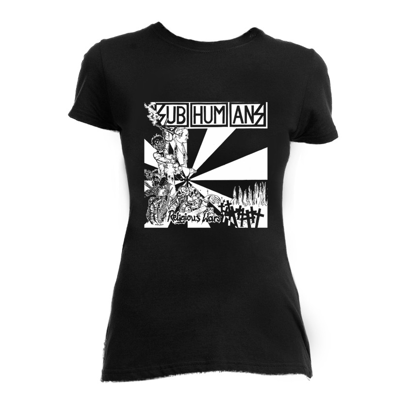 Subhumans - Religious Wars Women's T-Shirt - Nuclear Waste