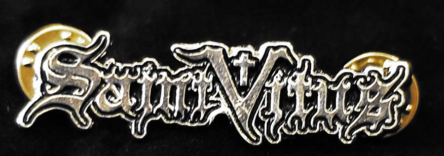 Saint Vitus - Logo 2" Metal Badge Pin - Nuclear Waste