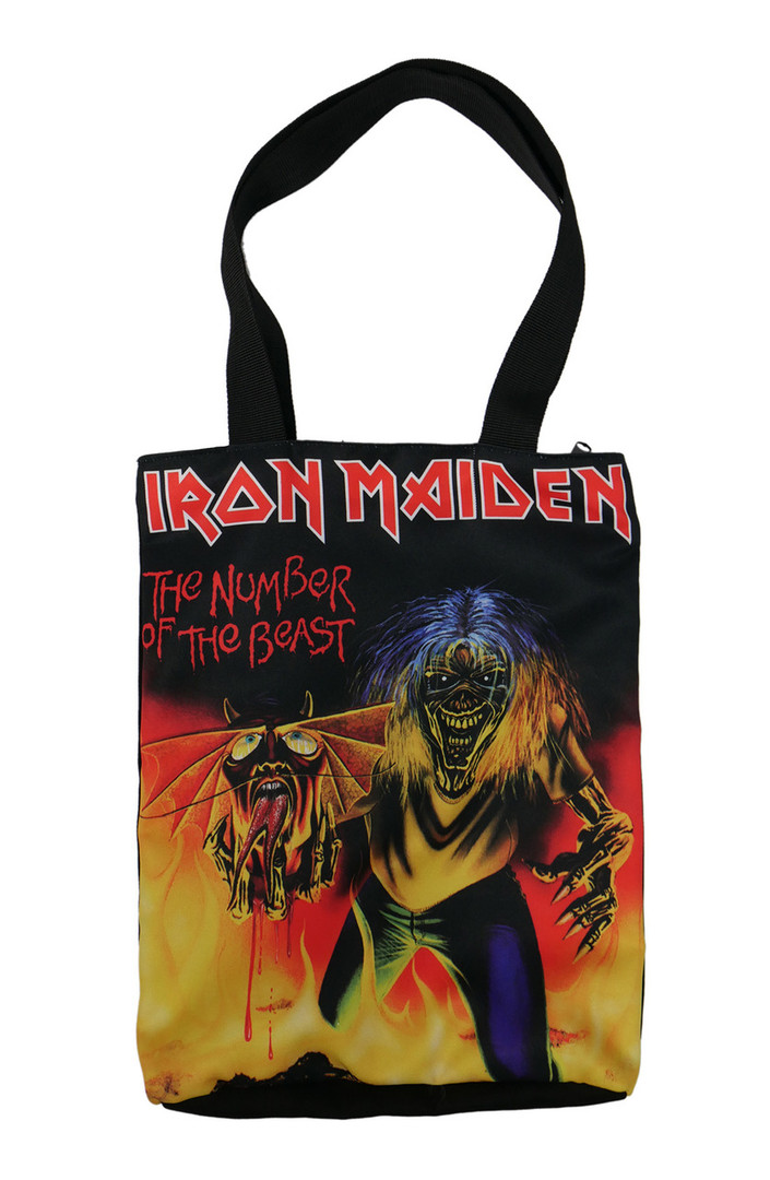 Iron Maiden - The Number of the Beast Shoulder Tote Bag - Nuclear Waste