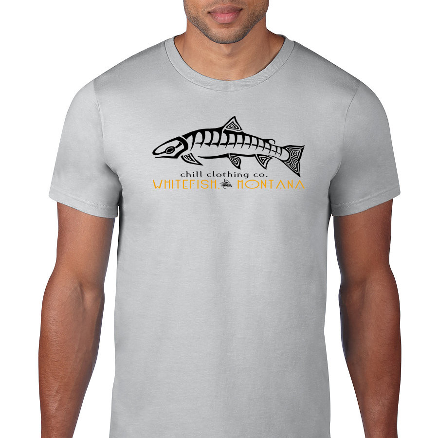 Fish Skeleton Logo T Shirt Chill Clothing Co Fish Skeleton Logo T Shirt Chill Clothing Co