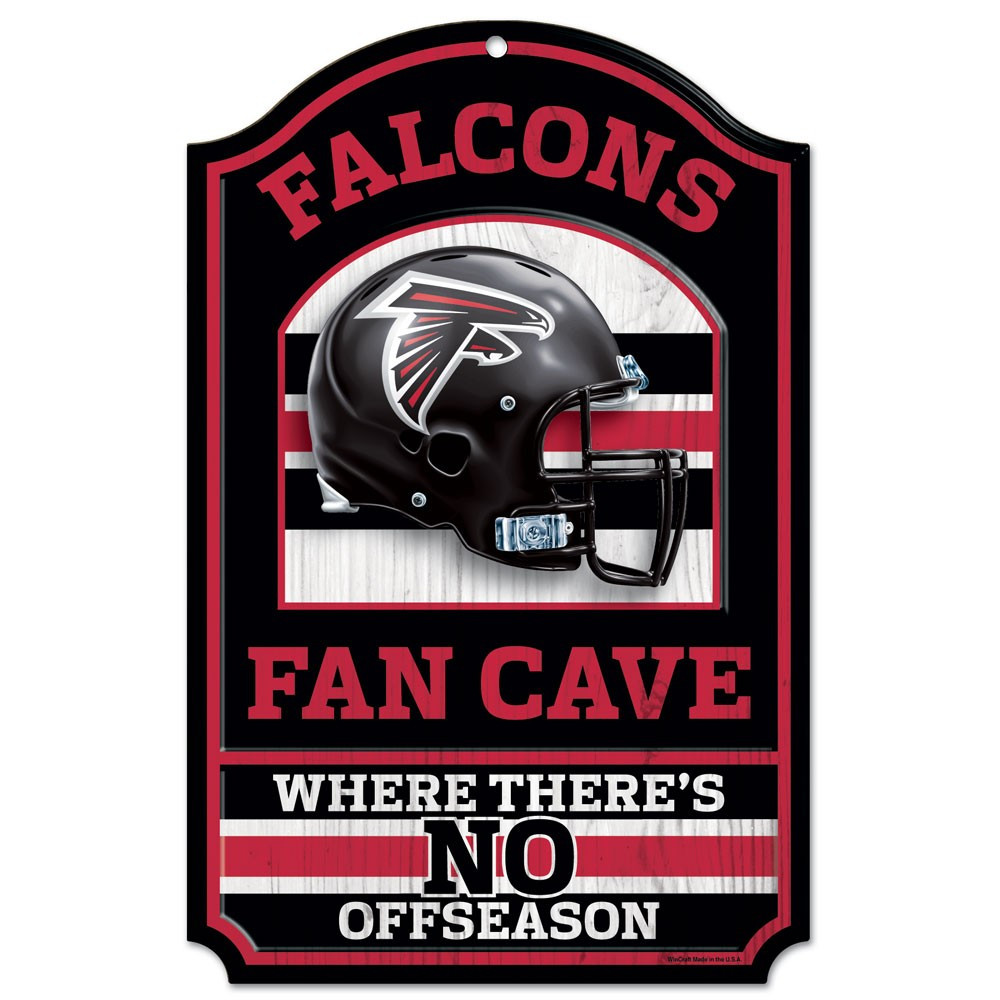 Atlanta Falcons Wooden Sign - Sunset Key Chains