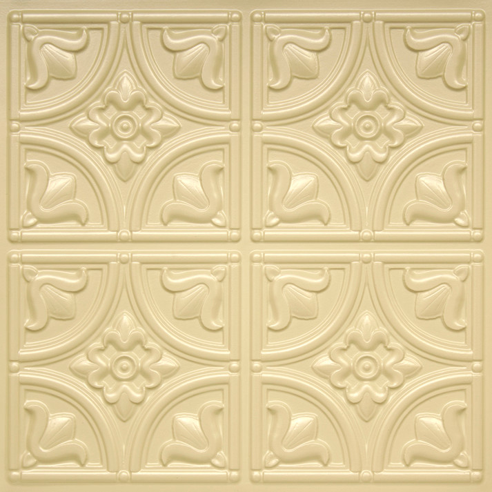 Decorative Ceiling Tile - 148 - Cream Pearl - Glue Up | Designer ...