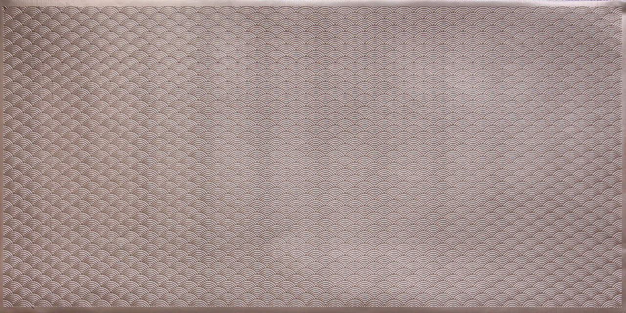 Backsplash Roll - WC15 - Antique Silver