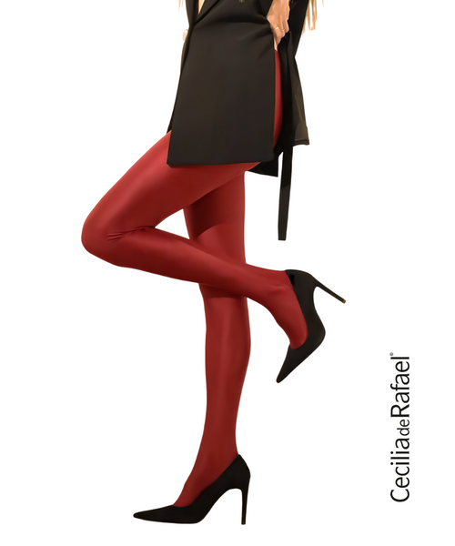 UPPSALA Shiny Wet Look Opaque Pantyhose 150 Denier Tights by CdR ...