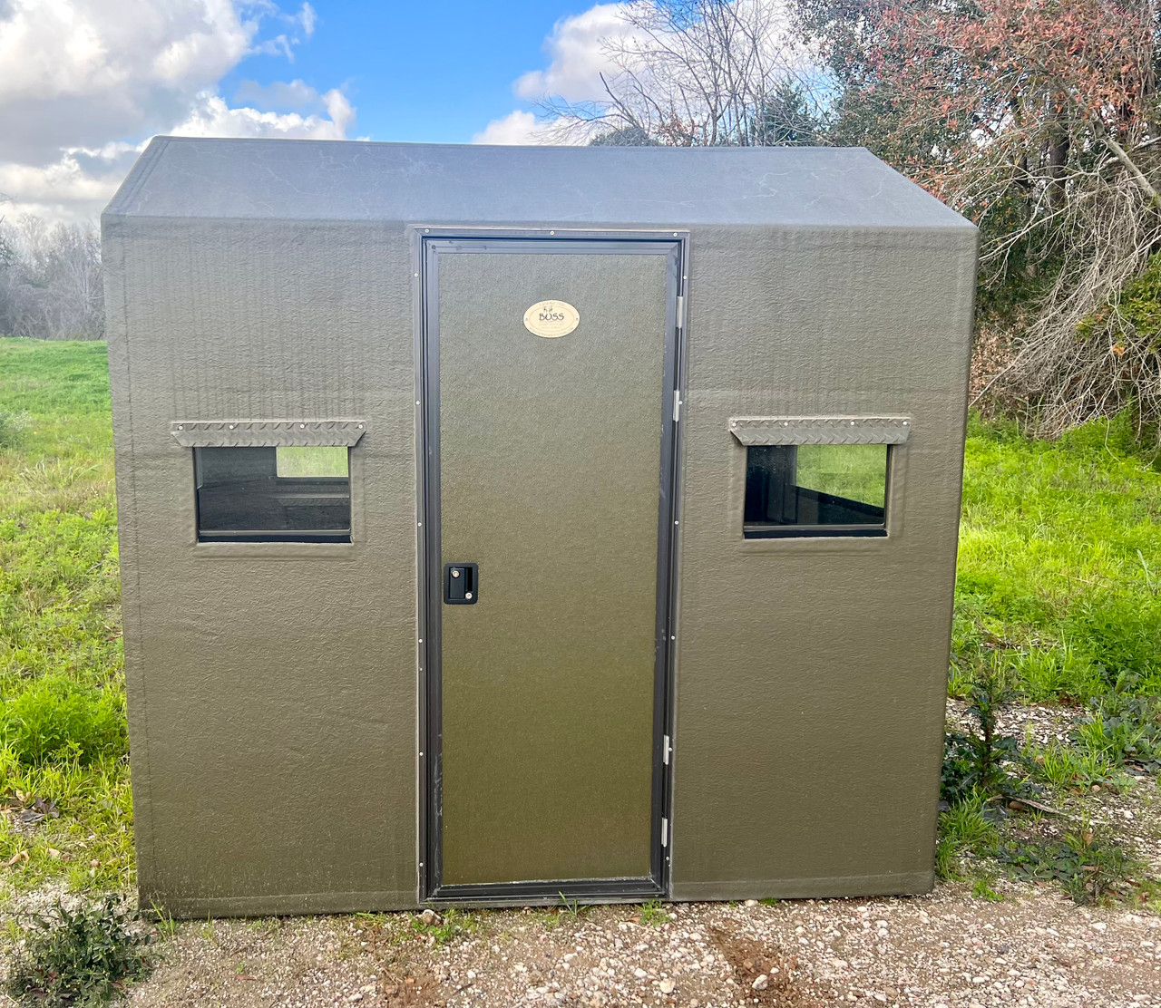Boss Game Systems Fiberglass 5 x 7 Standard Blind - Texas Direct ...